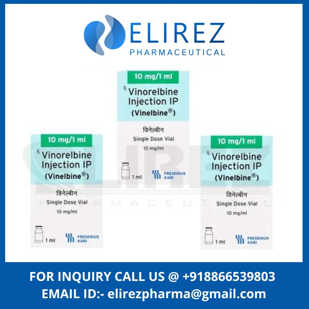 Vinorelbine 10 Mg injection ( Vinelbine 10 mg Injection) - Elirez Pharma